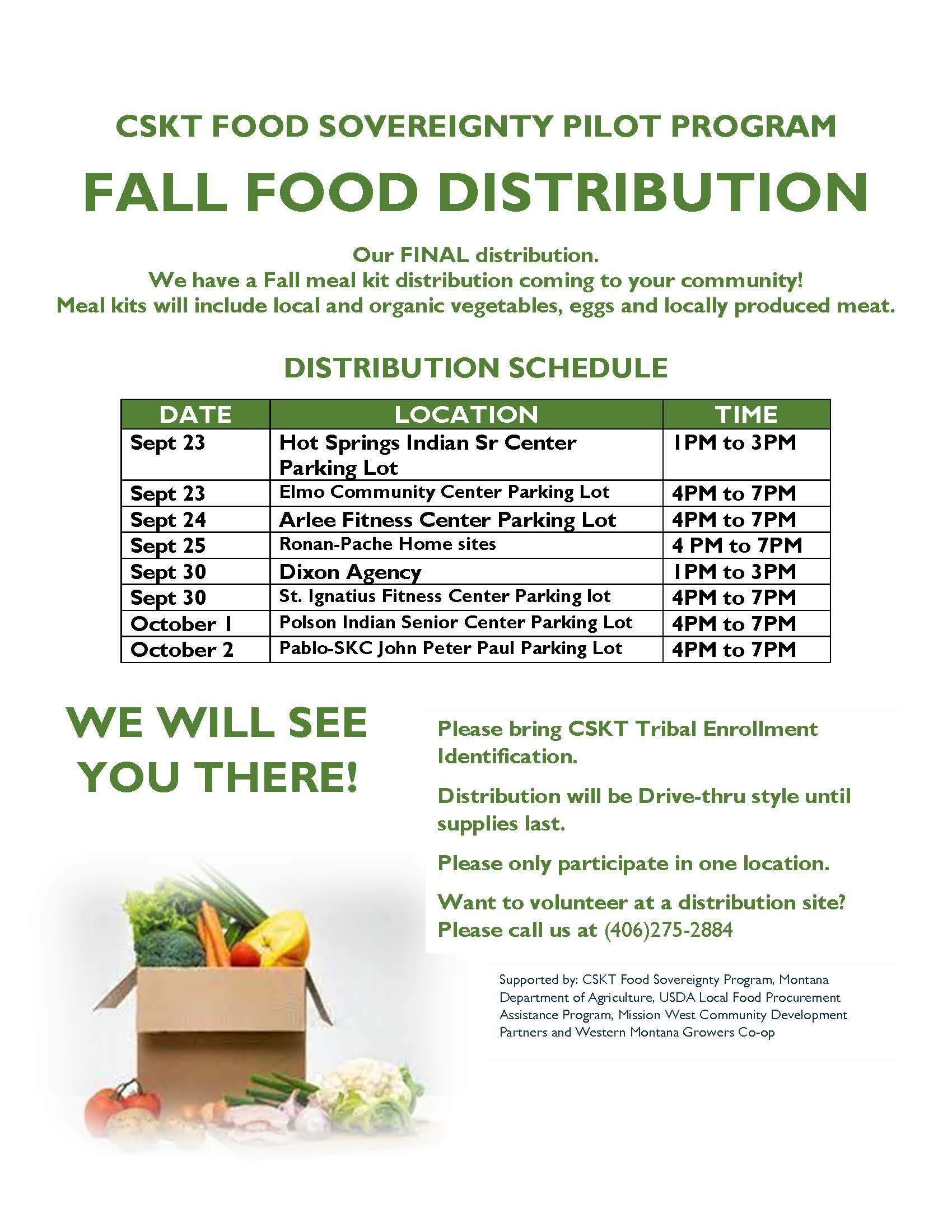 Food Sovereignty FINAL Food Box Distribution - Confederated Salish ...